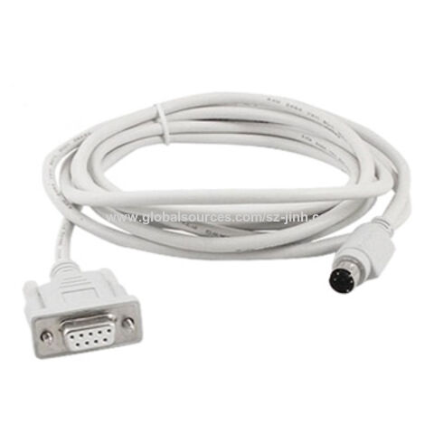 Buy Wholesale China Rs422 Db9 Pin Female To Mini Din 4p Plc Cable & Plc ...