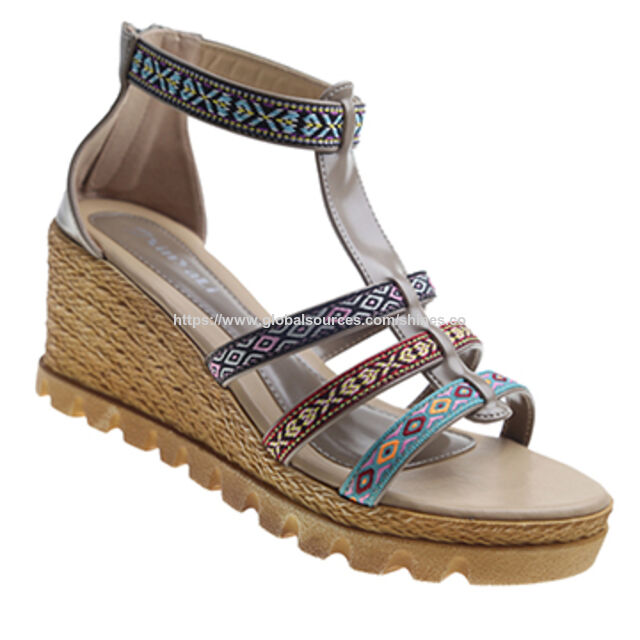 Buy China Wholesale New Design Women Sandals With Pu As Upper And Tpr ...