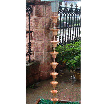 Buy Wholesale China Copper Big Bell Rain Chain, Measures 9 X 9 X 182cm ...