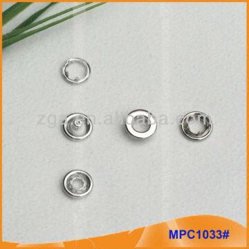 Buy Wholesale China Prong Snap Button/gripper With Fashion Ring Cap ...