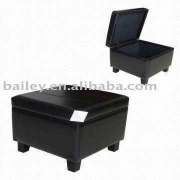 Black Storage Ottoman Stool For Every Home, - Buy China Wholesale Black ...