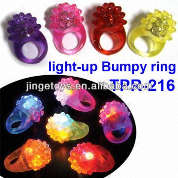 Bulk Buy China Wholesale Led Bump Ring from Pujiang Jintailang Toys Co ...