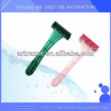 Buy Wholesale China Wholesale Green And Pink Disposable Plastic Shaving ...