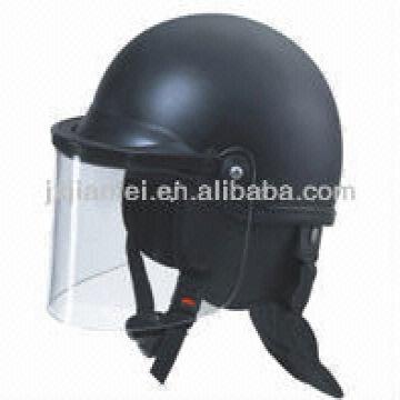 Buy Wholesale China Black Anti Riot Helmet With Mask/helmet With Anti ...