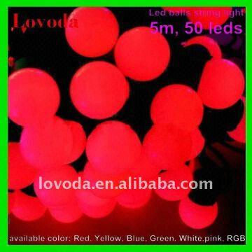 Buy Wholesale China 5m, 50 Leds, Waterproof Battery Powered Led ...