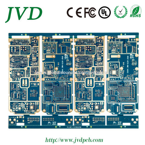 Buy Wholesale China 6 Layers Cell Phone Hdi Pcb Board Turnkey Pcb Assembly Service & Pcb ...