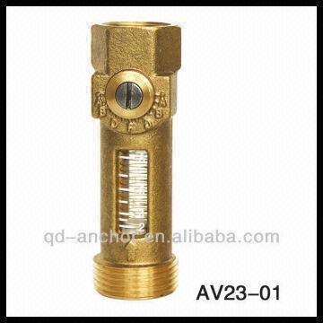 Buy China Wholesale Brass 3/4'' Flow Meter Balancing Valve & Brass 3/4 ...