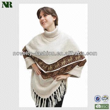 Bulk Buy China Wholesale Peruvian Alpaca Wool Poncho from Hangzhou ...