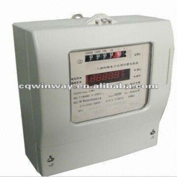Buy Wholesale China Three Phase Smart Electricity Meter & Three Phase ...