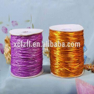 Buy Wholesale China Gold Elastic Cord & Gold Elastic Cord | Global Sources