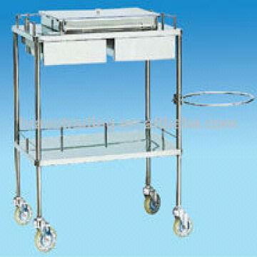 Stainless Steel Medical Injection Trolley | Global Sources