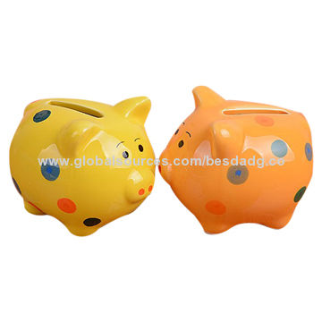 China Plaster Money Boxes, Printing Your Logo, Various Designs ...