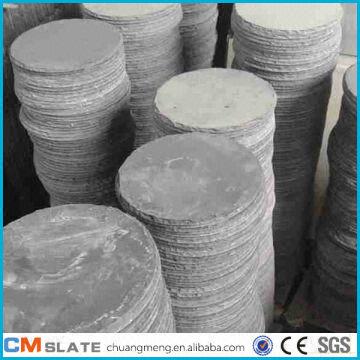 Buy Wholesale China Different Shape Natural Black Slate Dinner Coaster ...