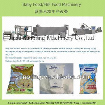 Buy Wholesale China Instant Rice Flour Baby Food Machine & Instant Rice ...