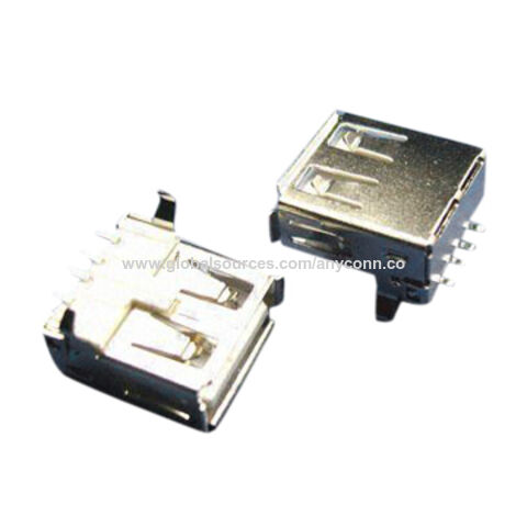 Buy Wholesale China Usb 2.0 Connector, Female Part, A Type Dip 3.0mm ...