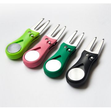 Buy Wholesale China Assorted Colored Plastic Golf Pitch Fork With Ball ...