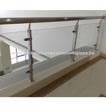 Buy Wholesale China 10/12mm Fence Toughened Glass, Float Clear And ...