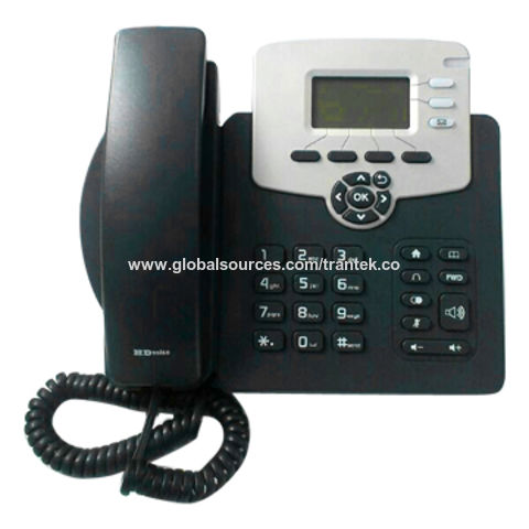IP Phone with Full Duplex, Handsfree, Speaker Phone, IP Phone - Buy ...