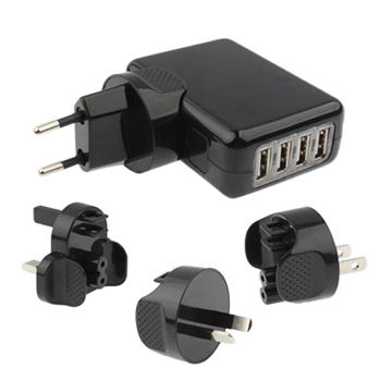 Buy Wholesale China Travel Adapter, 4 Usb, Gift Promotion, Customized ...