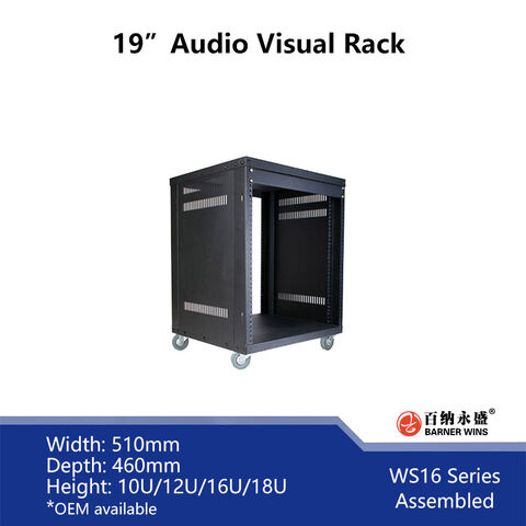 Buy Wholesale China 19inch Audio Visual Rack Metal Rack Stand-alone ...