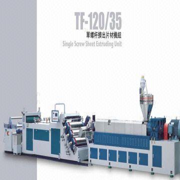 Buy Wholesale China Single Screw Pp Plastic Extruder Machine & Single ...