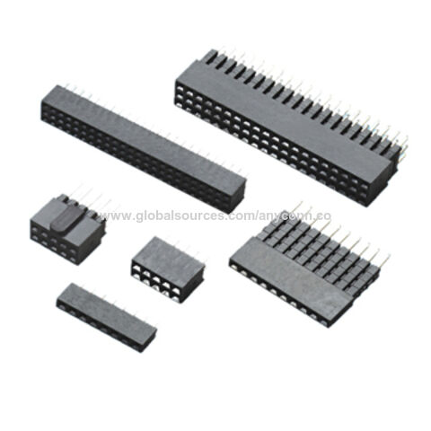 Buy China Wholesale Cheap Price Of 2.54mm Pitch Straight Angle Female ...
