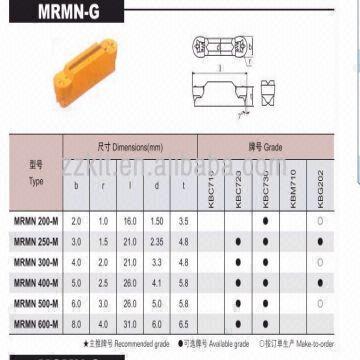 Buy Wholesale China Parting And Grooving Inserts-mgmn600-m Pc3020 ...