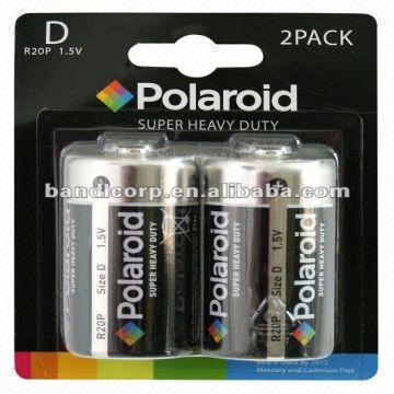 Buy Wholesale Hong Kong SAR Polaroid Heavy Duty D Battery & Polaroid ...