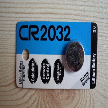 Buy Wholesale China Cr2032 Coin Type Lithium Manganese Battery & Cr2032 ...