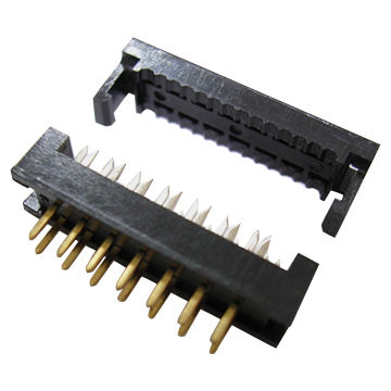 Buy Wholesale Taiwan 2.54mm Idc Connector Dip Plug & Dc Connector Dip ...