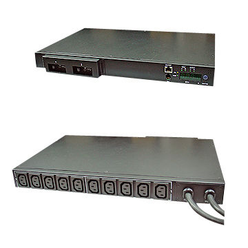 PDU for 230V, 32A, 10 Outlets and Dual Input Redundant Power Protection ...
