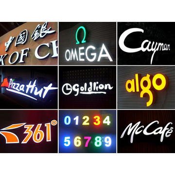 LED Acrylic Luminous Sign Brand Display Billboard | Global Sources