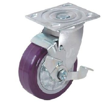 Bulk Buy Malaysia Wholesale Heavy Duty Casters With Pu Wheel And Side ...