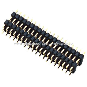 China 2.0 Standard Pin DIN 7-pin Header, Tin Gold Flash NY6T LCP ...