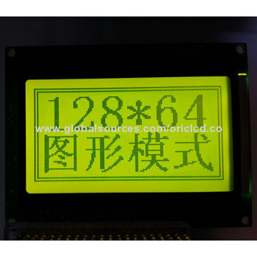Buy Wholesale China 128 X 64 Graphic Dot Matrix Lcd Module With Overall ...