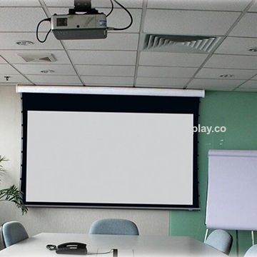 Buy Wholesale China High Quality Tab Tensioned Motorized Projection ...