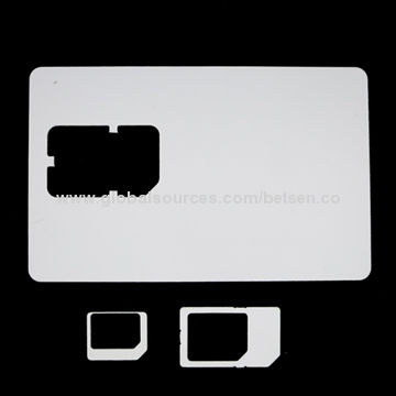 Promotional Gift 2-in-1 Nano Sim Adapter With Big Printing Space In Two ...