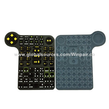 Buy Wholesale China Silicone Conductive Rubber Keypad With Epoxy ...