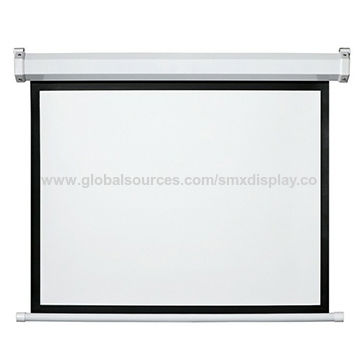 Electric Projector Screen With 3 Years Warranty, With Remote Controller ...