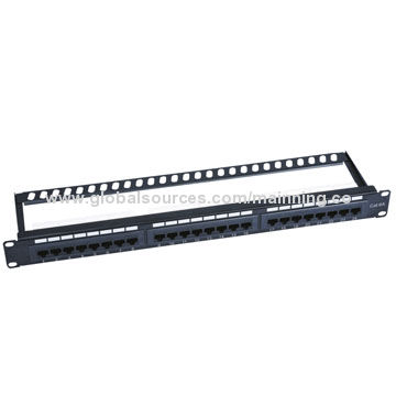 Buy Wholesale China Cat6a 24-port Patch Panel, Unshielded & Cat6a 24 ...