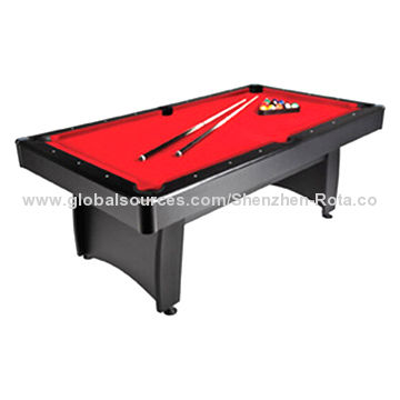 Buy Wholesale China Hot Selling Cheap 7ft Pool Table, Red Velvet Table ...