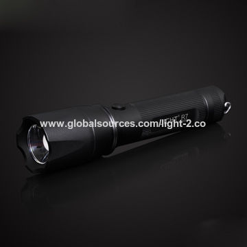 Buy Wholesale China Us Cree Led Aluminum Rechargeable Torch R7 With ...