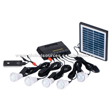 Buy Wholesale China Led Mini Solar Light Kit/emergency Solar Charger ...