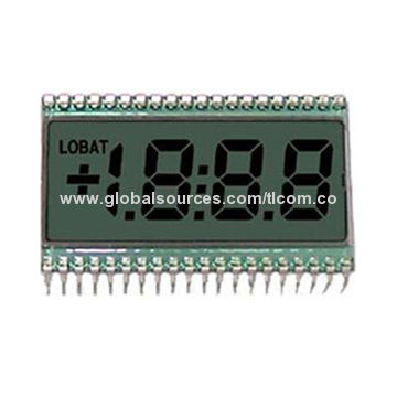Buy Wholesale China Custom 7-segment Tn Transmissive Lcd Display, Pin Connection, 5.0v Drive ...