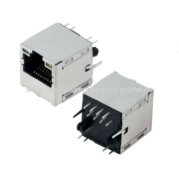 Buy Wholesale China One Port Vertical Rj45 Jack, With 10/100/1000 Base ...