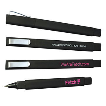 Buy Wholesale China Customized Square Promotional Plastic Ballpoint ...