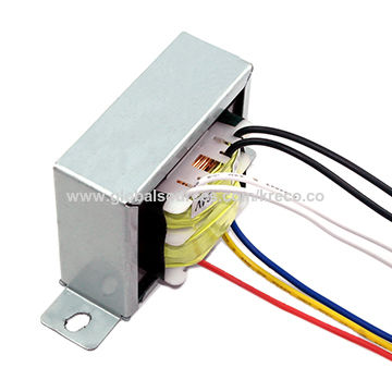Buy Wholesale China Power Transformer 12/24vac, Dual Output With Class ...