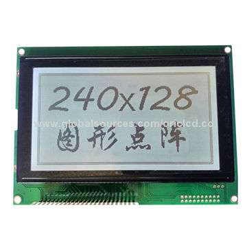 Buy Wholesale China 240 X 128-dot Fstn Gray Lcd Display With Outline ...