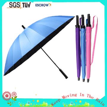 Buy Wholesale China 24 Ribs Fiberglass Frame Durable Golf Umbrella & 24 ...