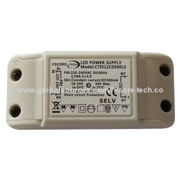 Buy Wholesale China 12w/500ma/small Power Constant Current Led Driver ...